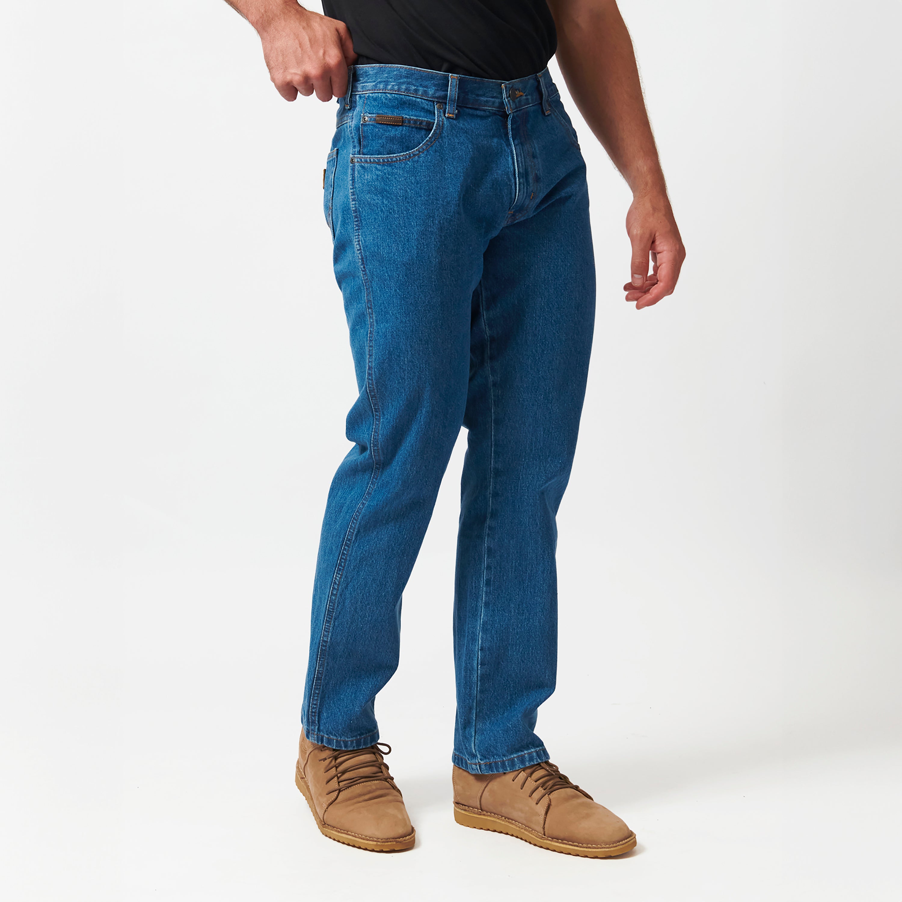TEXAS IN DOUBLE STONEWASH